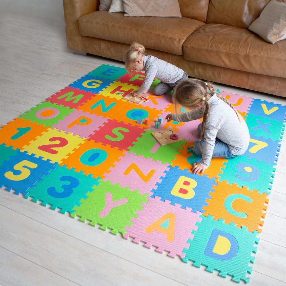 KidPuzzle - XL Nummer & Alfabet Puzzelmat — Zenido