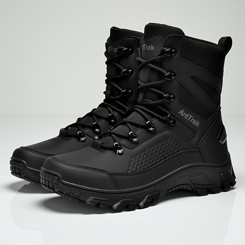 Heren outdoor werkboots met hoge schacht – Slipvast en slijtvast — Zenido