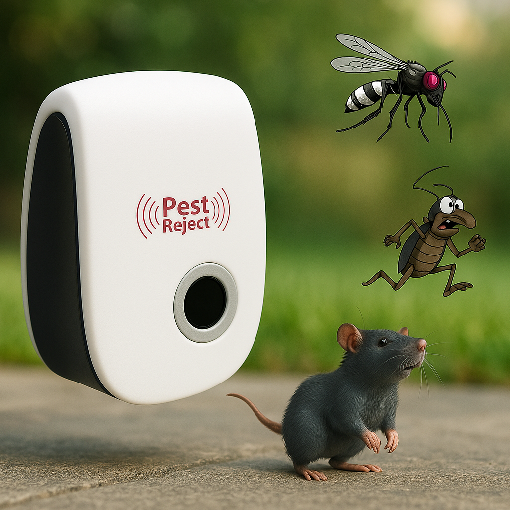 Ultrasonic Rat Repeller Device - Effective Pest Control for Rodents in ...